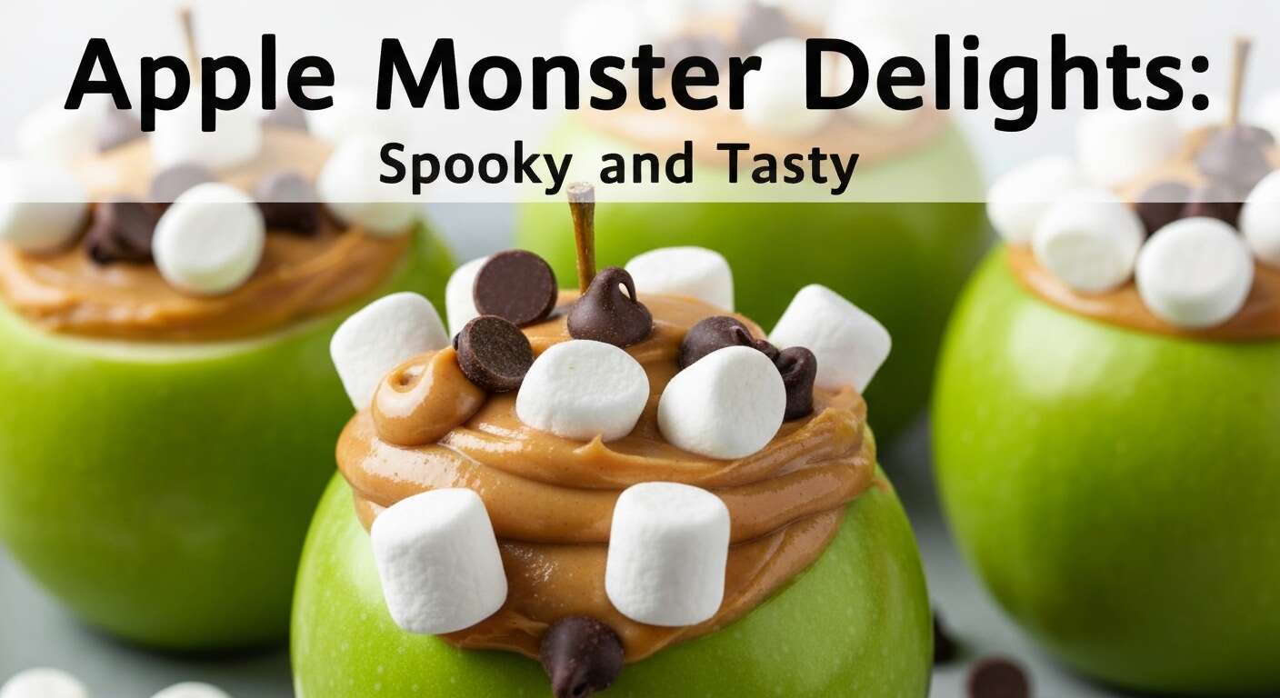 Recette monstrueuse de pommes : pour un halloween gourmand